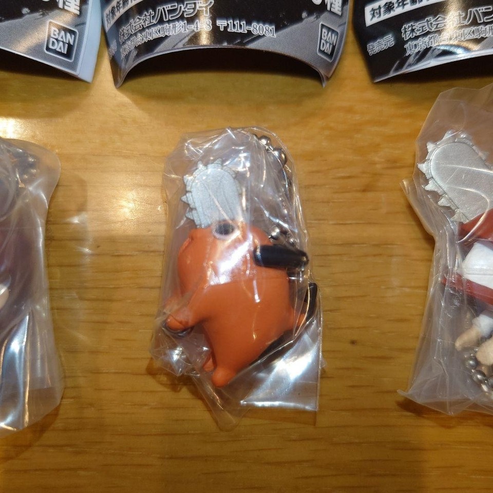 Chainsaw Man Pinch and Connect Mascot 2 Ball Chain 3 Types | eBay