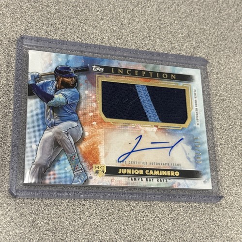 2024 Topps Inception Junior Caminero RPA /200 Rookie Patch Auto | eBay