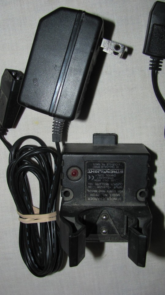 2 Streamlight Stinger Flashlights 2 Chargers Car and Home | eBay
