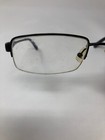 NAUTICA N7166 010 Eyeglasses Frame Half Rimless 54-18-140 Black Matte ...