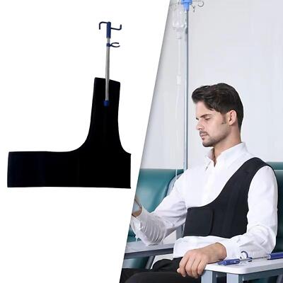 IV Pole Wearable Ergonomic Portable Stainless Steel with Hook Infusion ...