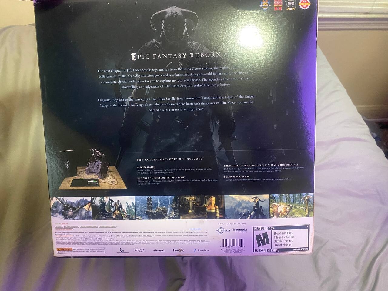 The Elder Scrolls V: Skyrim -- Collector's Edition (Microsoft Xbox 360 ...