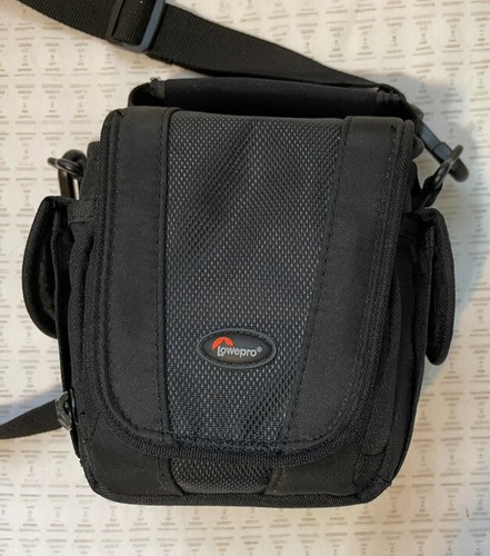 LOWEPRO Edit 100 SLR Camera Camcorder BAG Padded w/ Shoulder Strap—EUC! | eBay