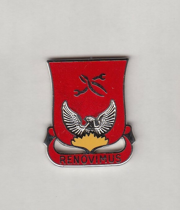 US Army 80th Ordnance Battalion EOD uniform crest DUI clutchback cb ...