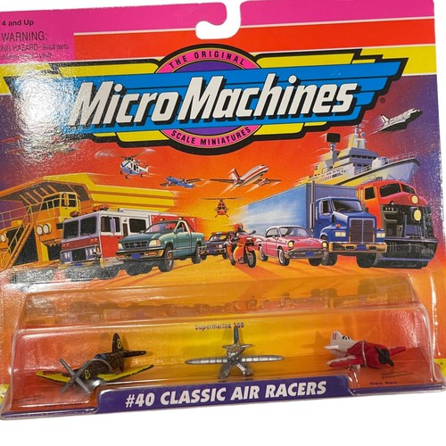 Galoob Micro Machines #40 Classic Air Racers 1997 Vintage NOS Sealed ...