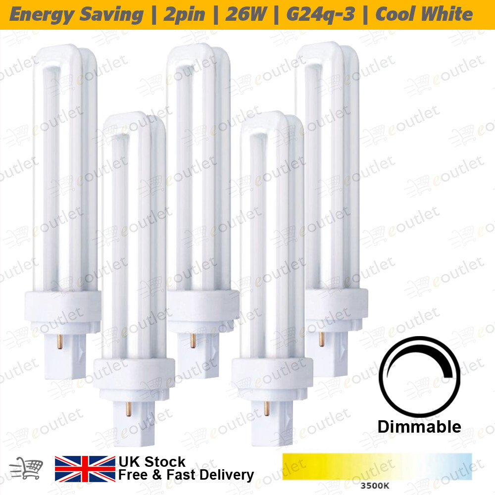 Bell BLD Double Turn G24d-1/G24q-2/G24d-3 CFL Compact Fluorescent Light ...