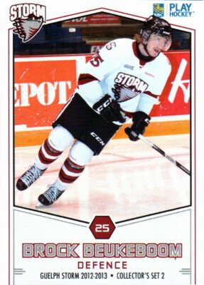 Brock Beukeboom 2012-13 Guelph Storm | eBay