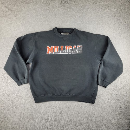 Vintage Millian Buffaloes Sweatshirt Mens Medium Black Thrashed NCAA ...