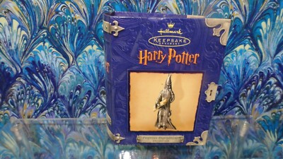 HALLMARK KEEPSAKE HARRY POTTER PROFESSOR DUMBLEDORE PEWTER ORNAMENT ...