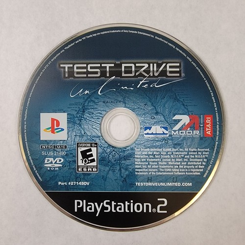 Test Drive Unlimited - Loose Sony PS2 Playstation 2 Disc | eBay