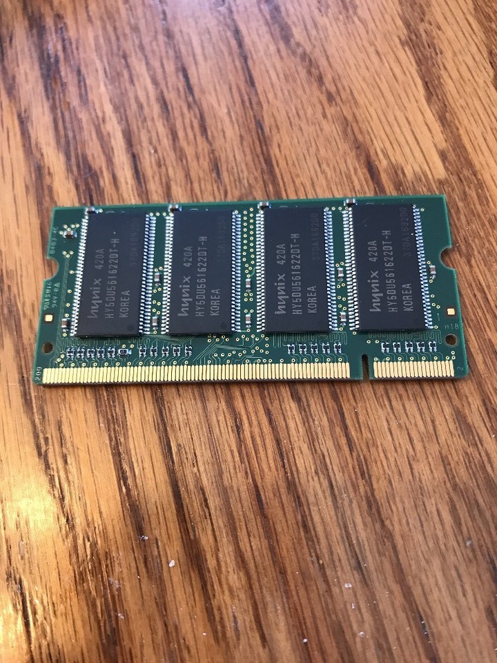 HYNIX 256MB DDR 266MHz LAPTOP RAM MEMORY HYMD232M646D6-H AA Ships N 24h ...