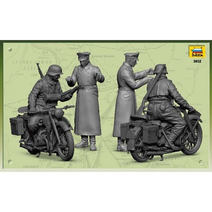 Zvezda #3632 1/35 Germa R-12 heavy Motorcycle | eBay