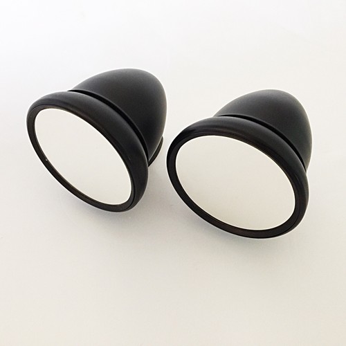 Bullet Street Rod, Sports Car, GT Racing Exterior Mirrors - Black-1 ...