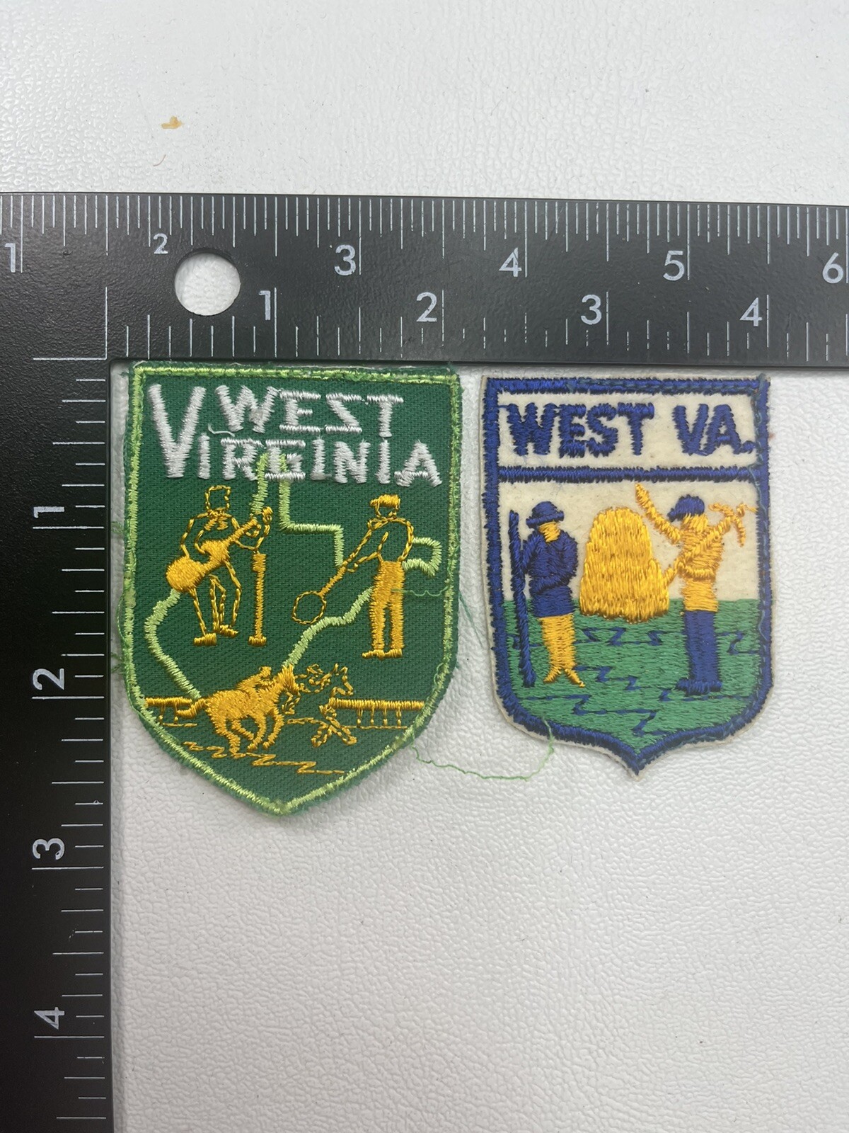 Vtg 2 Patches West Virginia Patch Lot Of 2 91C7 | eBay