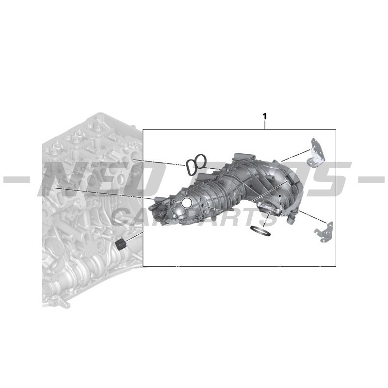 Intake Inlet Manifold & Swirl Flaps BMW 3 Series E90 E91 E92 E92 320d ...