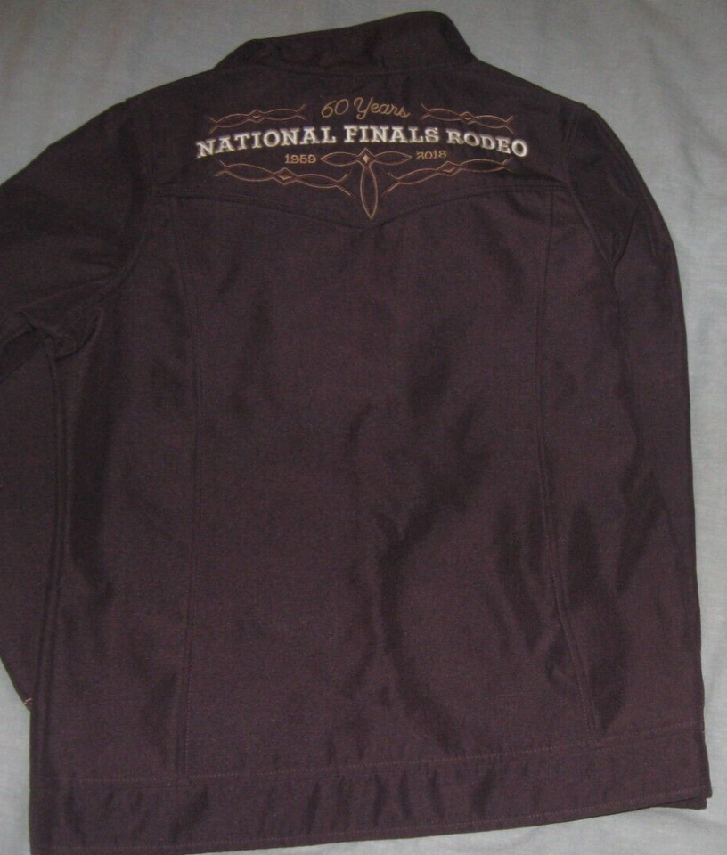 Authentic NFR 60th 2018 RODEO Las Vegas Arena Jacket PRCA Small WOMEN'S ...