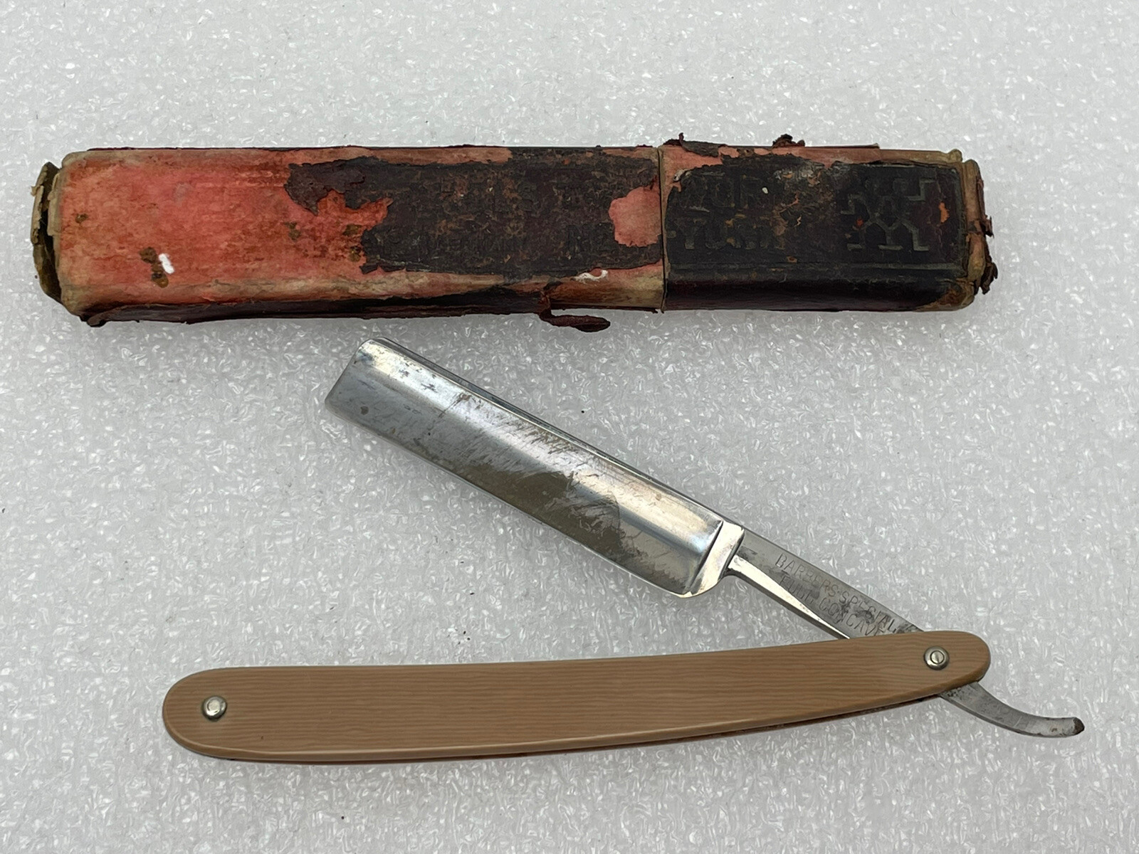 MAHER & GROSH BARBERS SPECIAL FULL CONCAVE STRAIGHT RAZOR | eBay