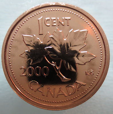 2000 CANADA 1 CENT PROOF-LIKE PENNY COIN | eBay