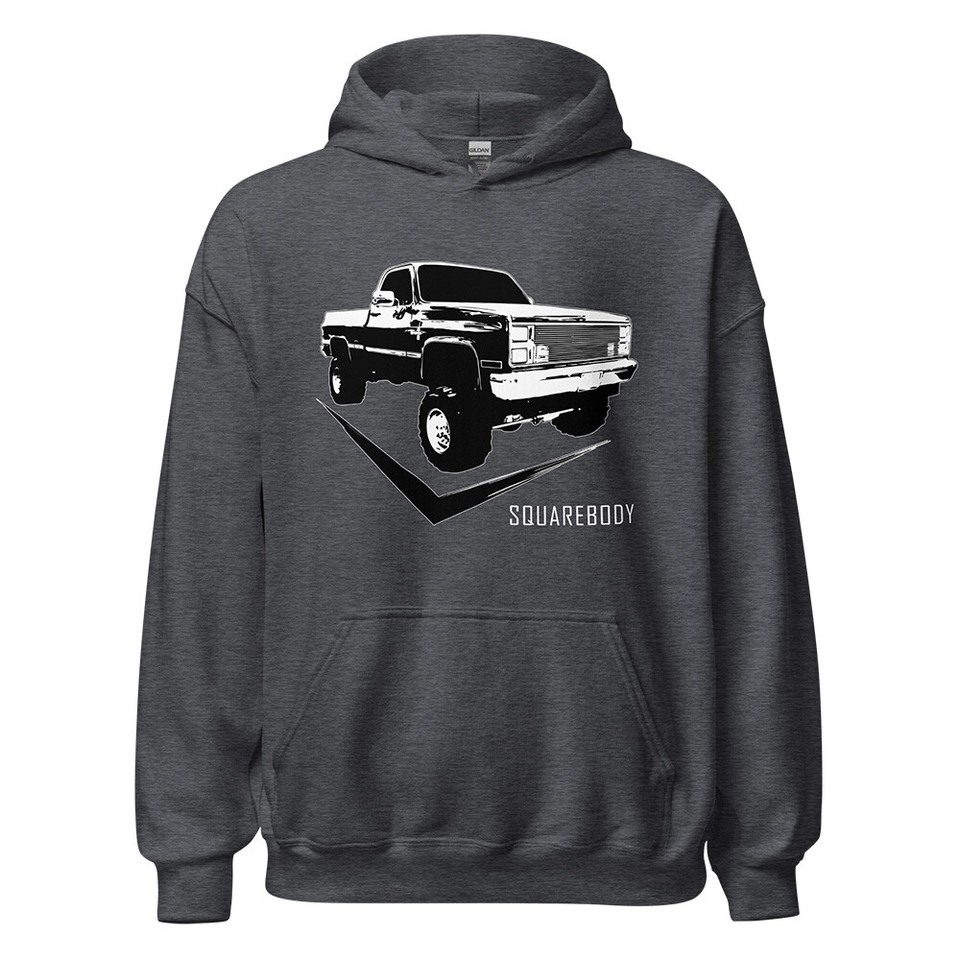 80's Square Body Hoodie, Sweatshirt Based On Squarebody Truck Design | eBay