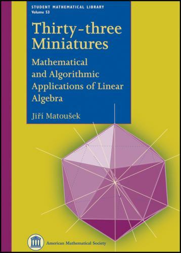 Student Mathematical Library: Thirty-Three Miniatures : Mathematical ...