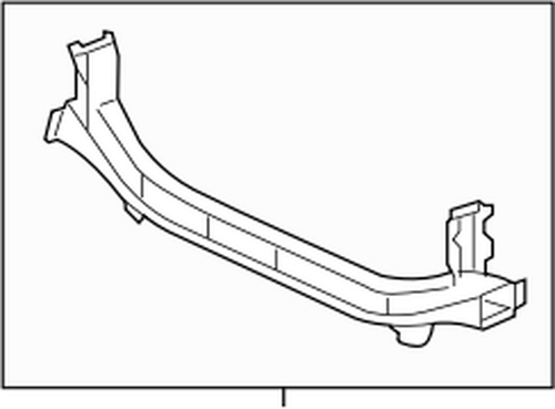 5256B113 Mitsubishi Panel, headlamp support, lwr 5256B113, New Genuine ...