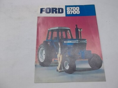 Brochure for Ford 8700 9700 Diesel Tractors | eBay