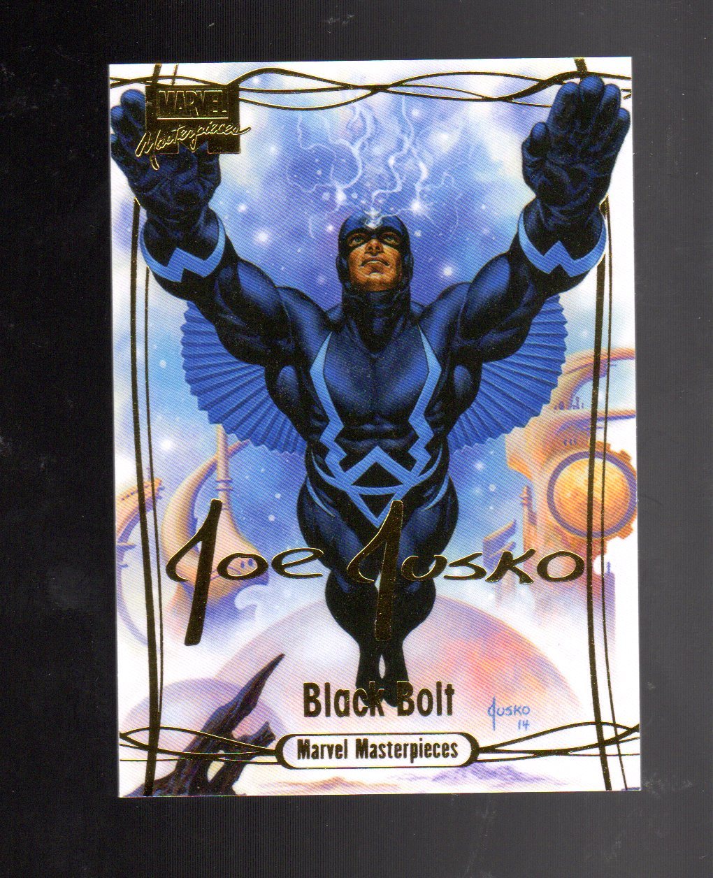 2016 Marvel Masterpieces #37 Joe Jusko GOLD signature card | eBay