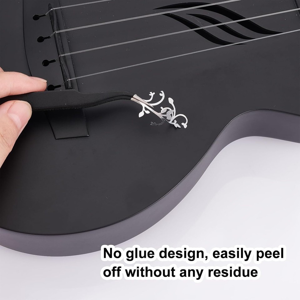 Fretboard Markers Inlay Stickers Decals for Guitars - Winding Vine | eBay