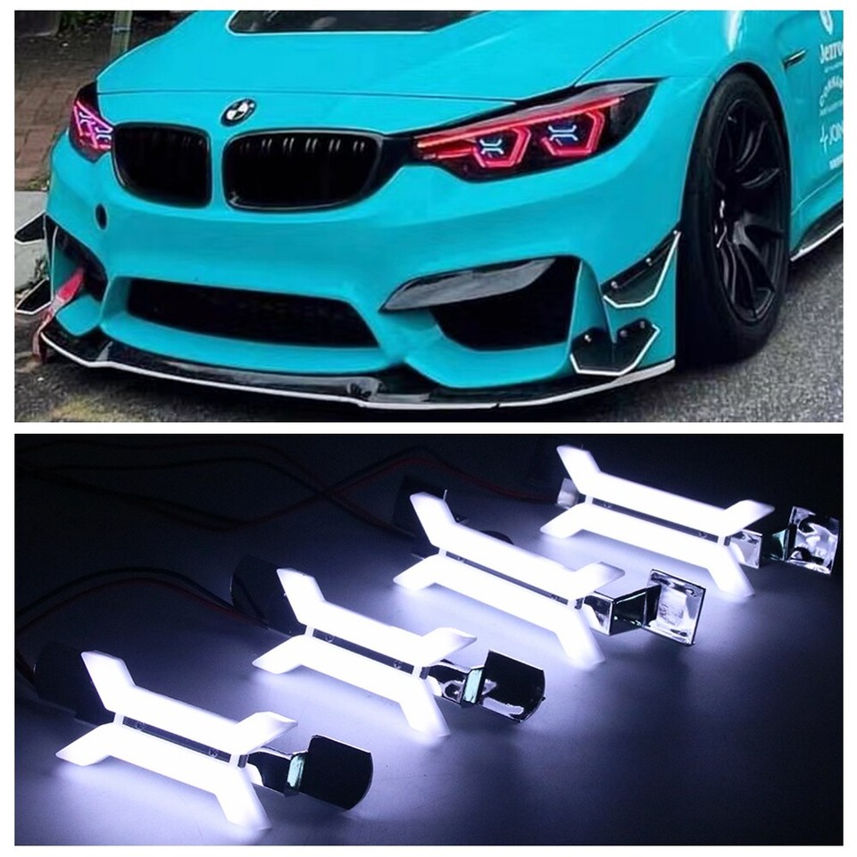 X Concept DRL LED Angel Eyes Fit BMW F80 M3 F82 F83 M4 F32 LED&Halogen ...