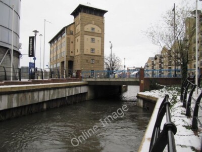 Photo 6x4 The bridge on Bridge Street Reading View along the River ...