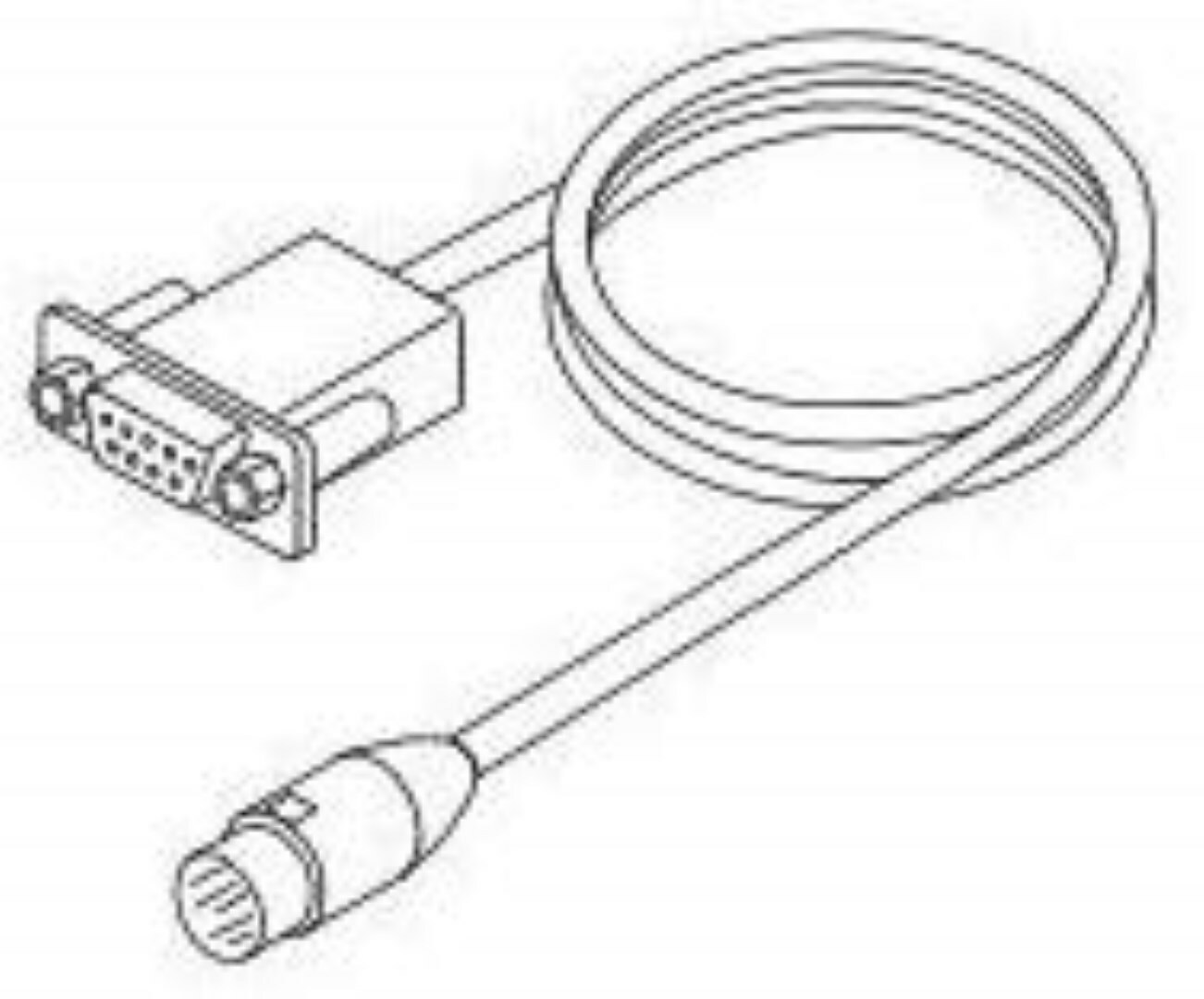 A&D AX-KO5291-100 Current loop cable (9 pin - DIN, 1m) | eBay