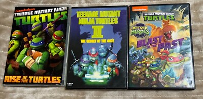 Lot of 3 Nickelodeon Teenage Mutant Ninja Turtles DVDs Animated | eBay