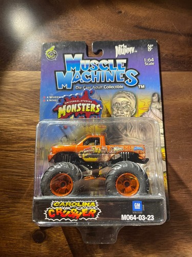 Muscle Machines 2003 MONSTERS THE MUMMY CAROLINA CRUSHER 1:64 Monster ...
