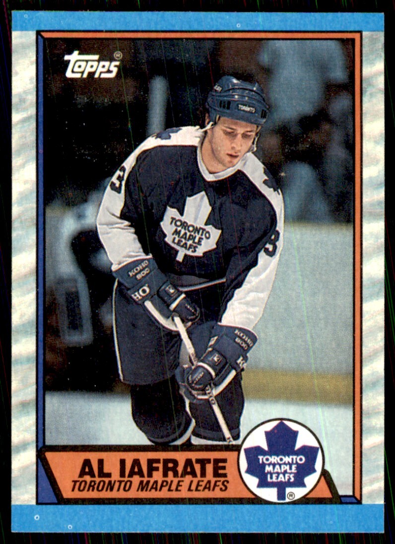 1989-90 TOPPS AL IAFRATE TORONTO MAPLE LEAFS #79 | eBay