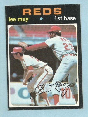 1971 Topps Baseball Lee May #40 Cincinnati Reds EX | eBay