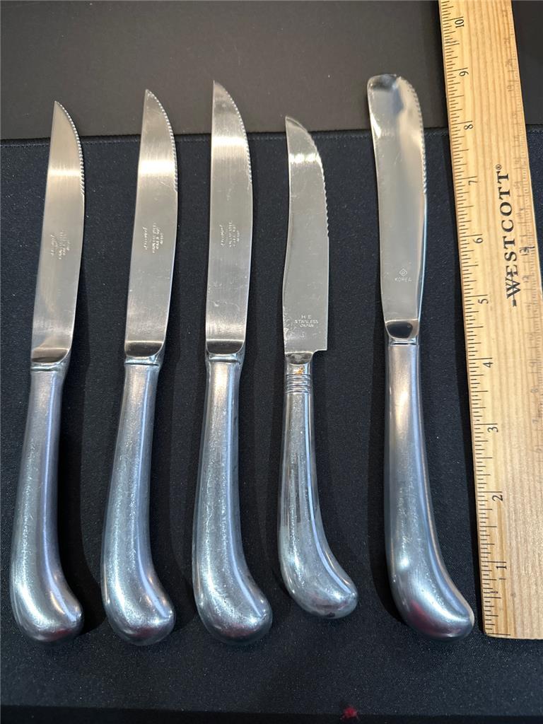 Vollrath Pistol Knife Blunt Hollow or Steak Stainless Knives YOUR ...