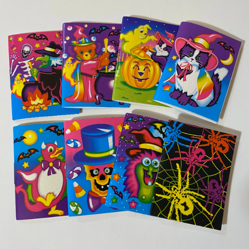Vintage Lisa Frank Mini Notebooks Halloween Party Favors - 2" x 1 1/2 ...