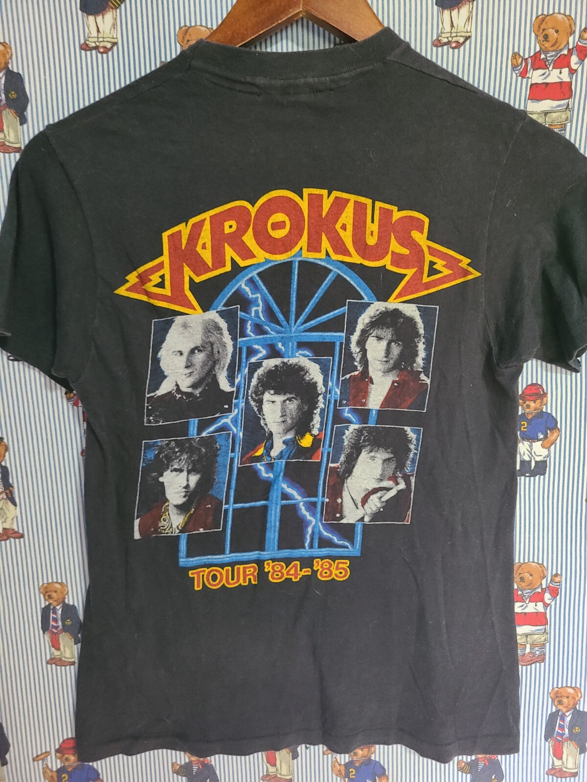 Vintage Krokus 1984 Midnite Maniac Blitz Tour Shirt S… - Gem