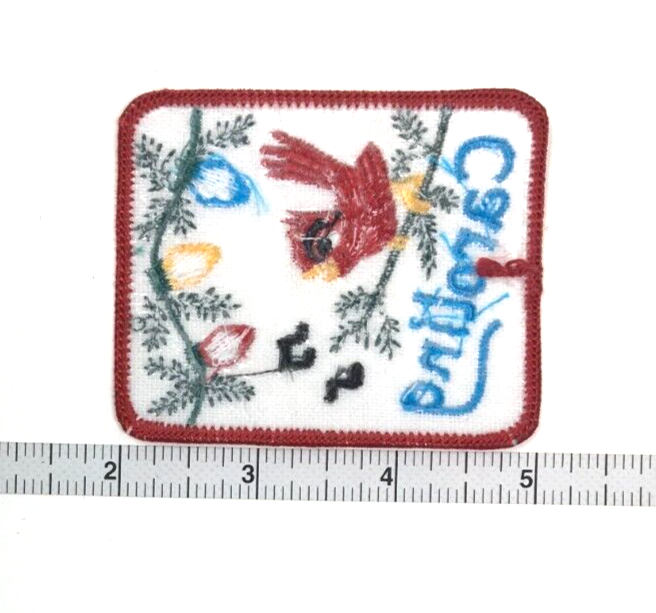 PATCH GSA Girl Scouts Caroling Red Bird Christmas Lights Singing | eBay