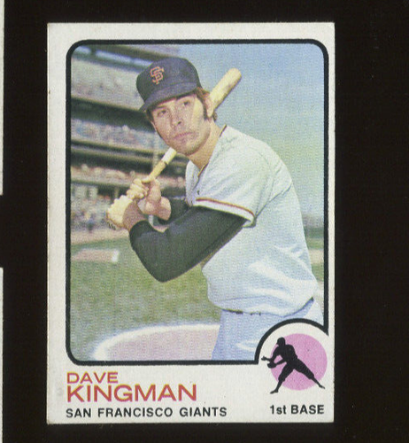 1973 Topps Baseball #23 Dave Kingman Card - VGEX #3958 | eBay