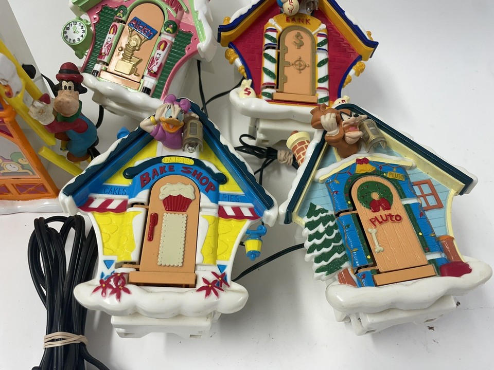 Mr. Christmas 1993 Disney Mickey's Clock Shop Vtg Disney Cuckoo Singing ...