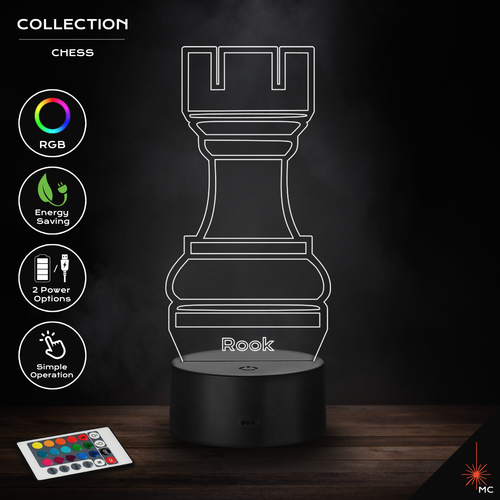 LED Lamp - Rook (Chess) | eBay Australia