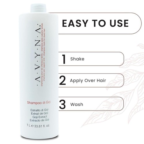 Avyna Shampoo for Color Treated Hair with Goji Extract 33.8 Fl Oz | eBay