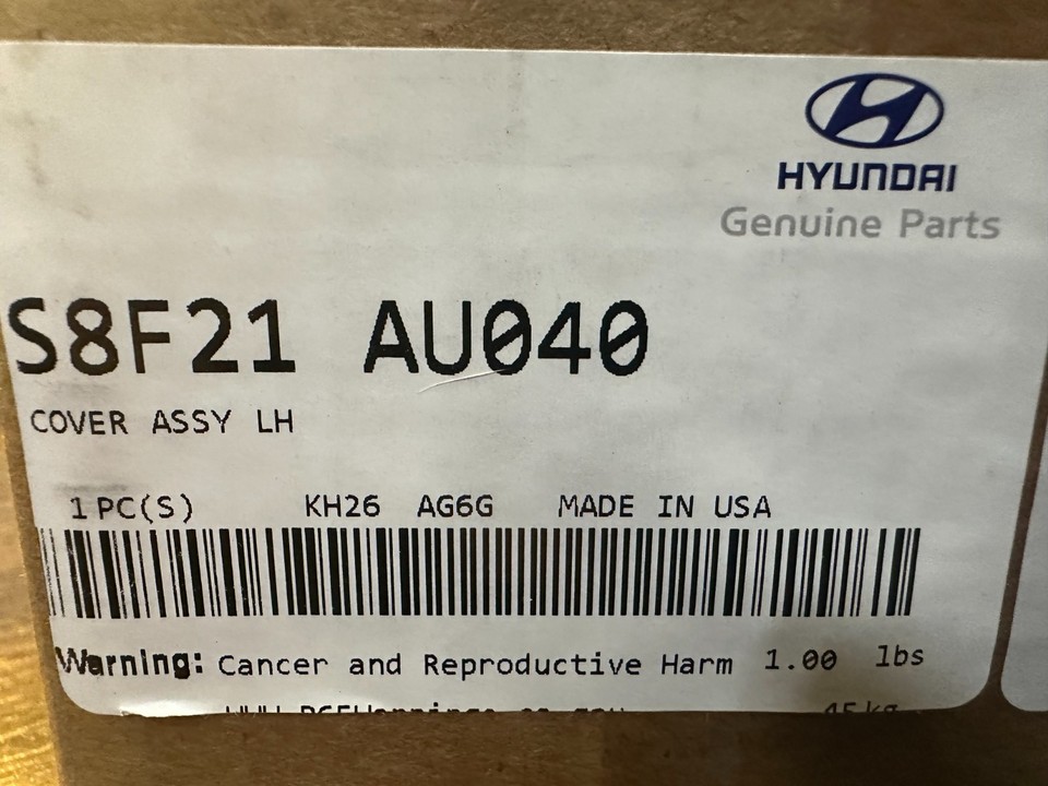NEW OEM HYUNDAI PALISADE 2020-2025 LEFT SIDE ROOF RACK REPLACEMENT END ...