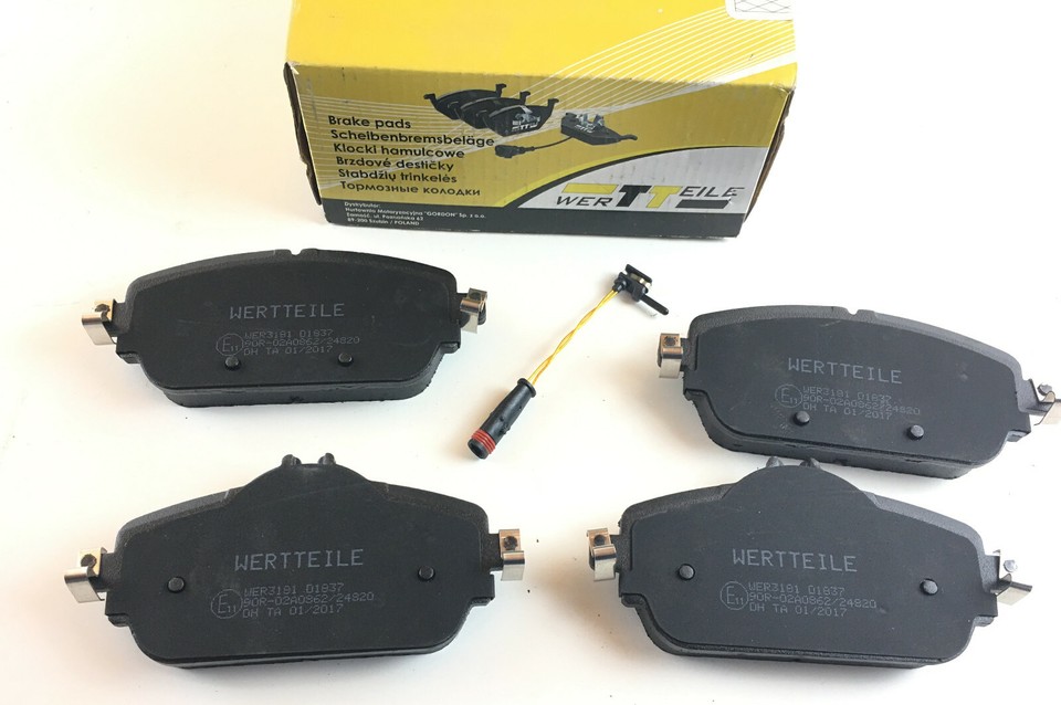 Set of Brake Pads Front Axle W205 A205 S205 W213 S213 | eBay Australia