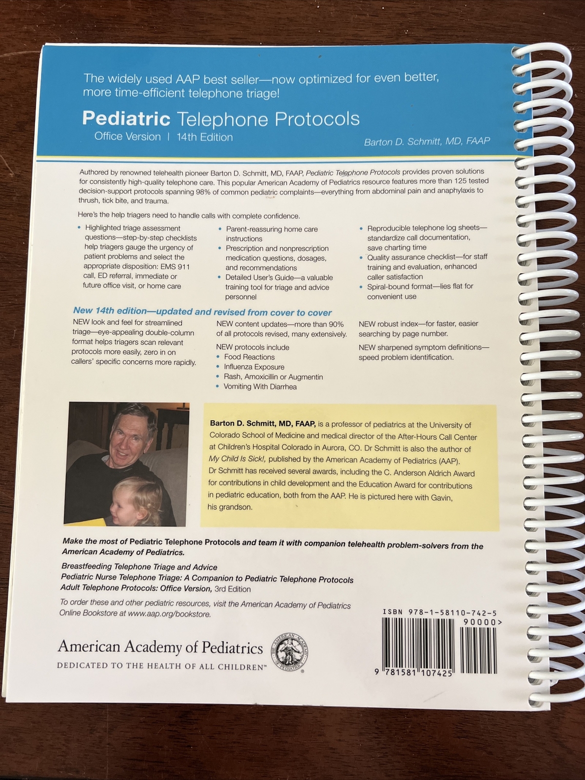 Pediatric Telephone Protocols : Office Version by Barton D Schmitt FAAP ...