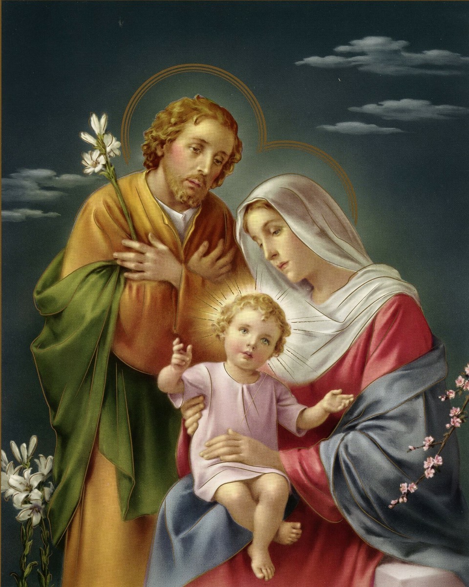 Holy Family Pictures High Resolution Jesus Christ Mary & JosephThe