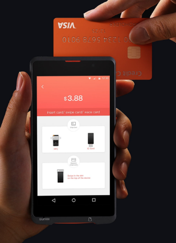 Sunmi P2 mini smart POS handheld device + wifi connect + lightweight ...