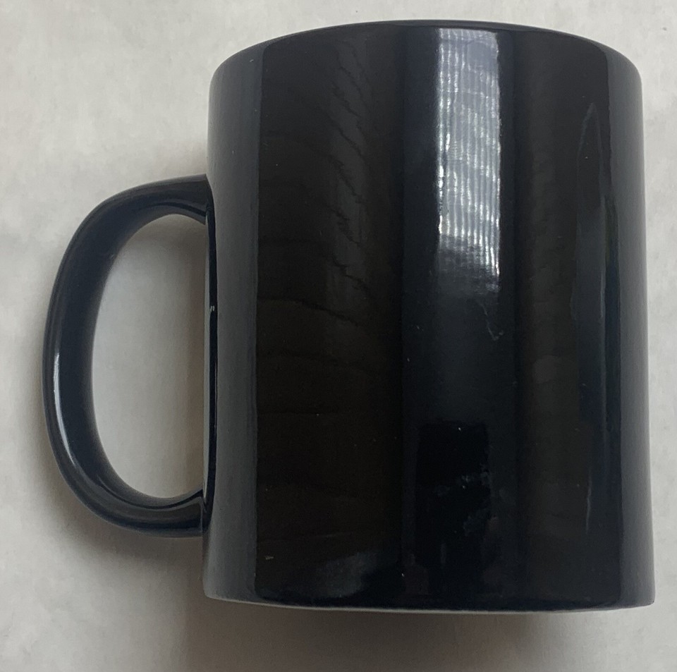 The Terminator 2 T2 Cyberdyne Systems Movie Tie In Black Coffee Mug ...