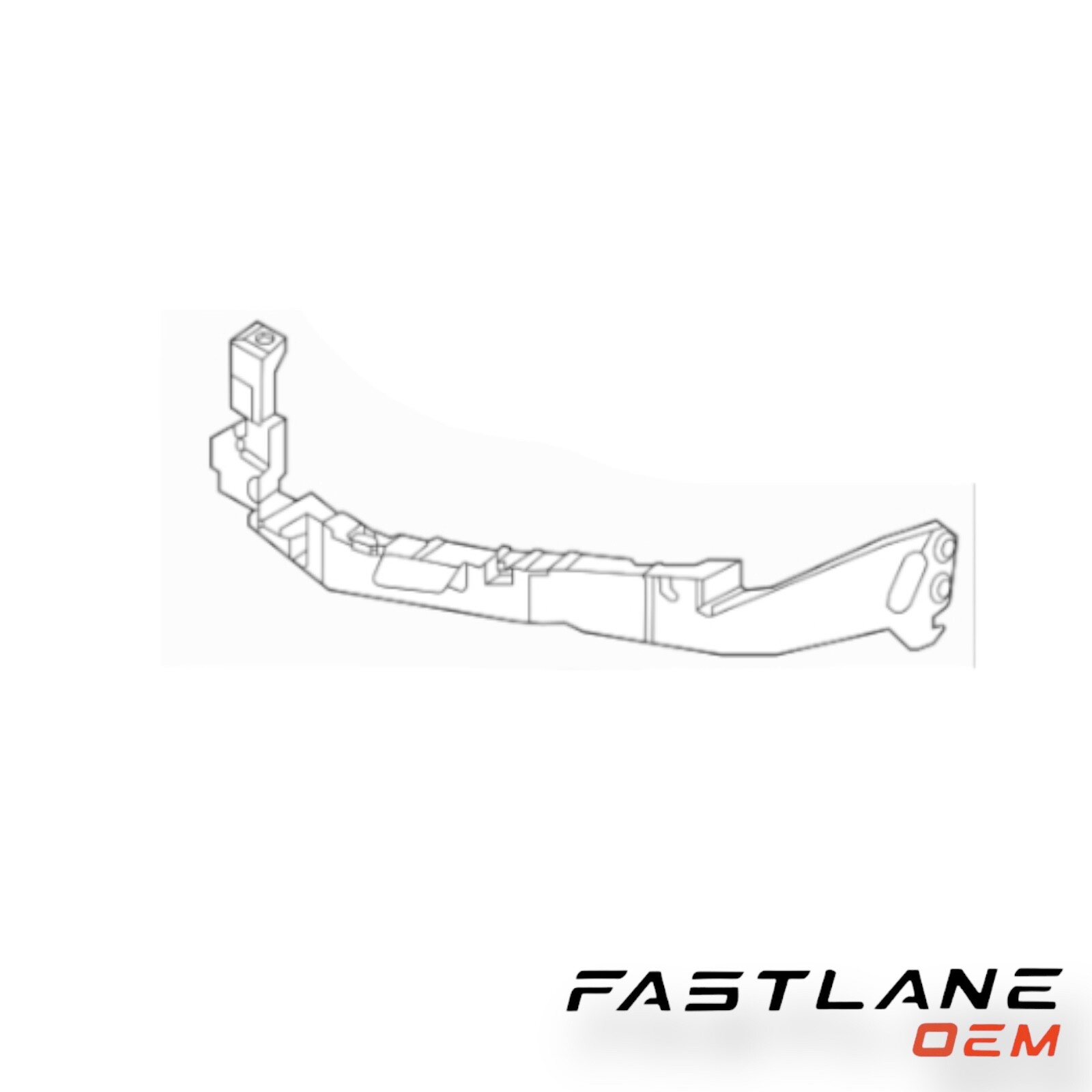 Genuine Mazda OE Bracket(L) Frt Bumper-Lwr DFR5-50-160D for sale online ...